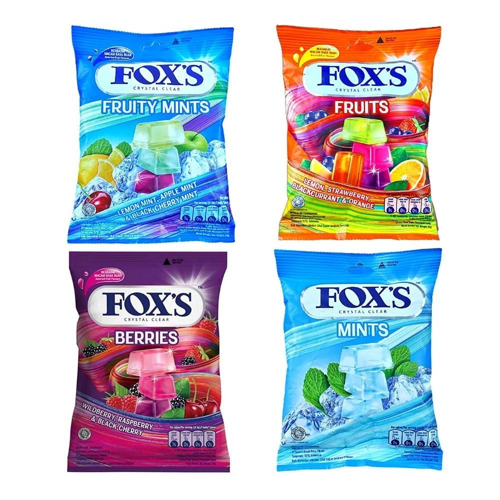 Fox's Crystal Clear Candy 90gram | Shopee Malaysia