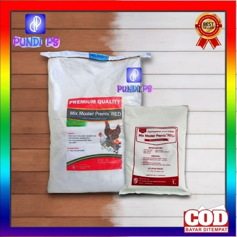 MIX MASTER PREMIX RED 1kg Egg Yolk Balm Brightening Egg Yolk Color ...