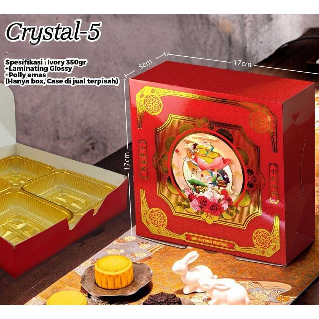 Crystal Mooncake Box 5 | Moon Cake Box | Mooncake Box | Mooncake Box ...