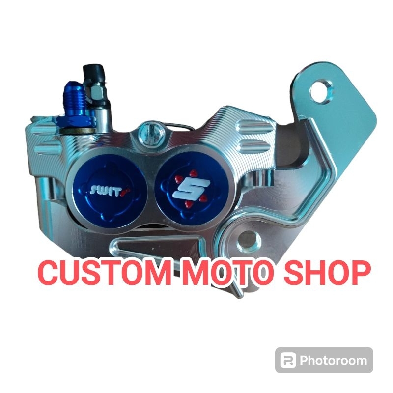Aerox nmax FRONT caliper 4 piston formula plus 230mm & 260mm pnp disc ...