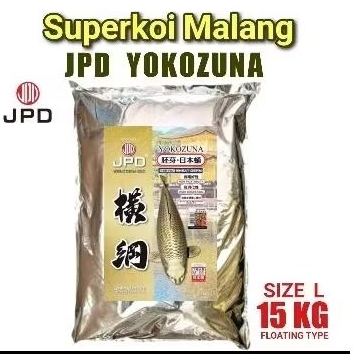 Jpd Yokozuna 15KG Wheat Germ Koi Fish Feed Import Floating 15KG ...