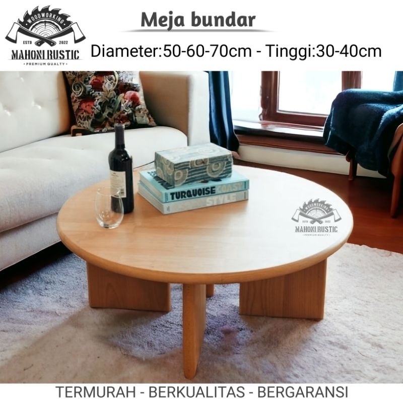 Round table Round table living room top table coffee table Size M ...