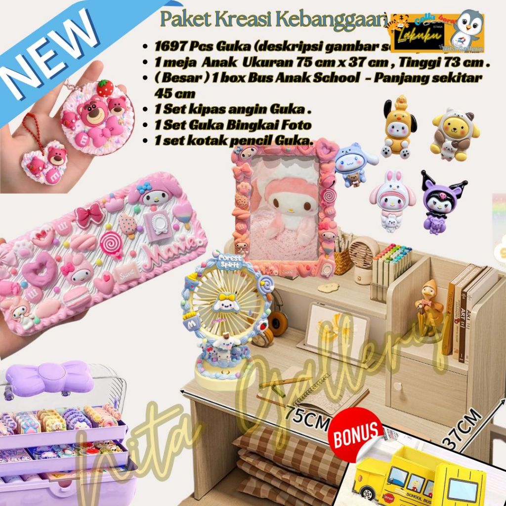 GANTUNGAN Diy Master Guka Toys Set All in Package All Types Gen Z 024 ...