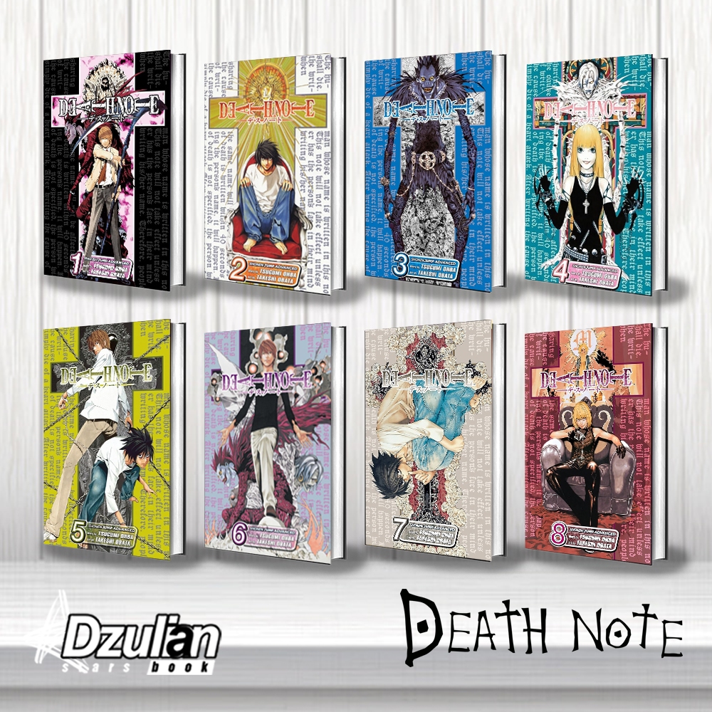 Death Note Comic |12 book series | English | Shopee Malaysia