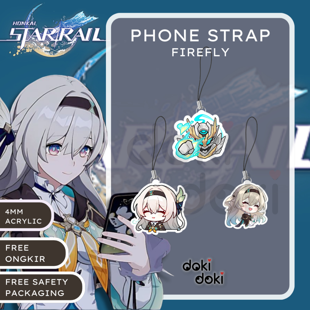 PHONE STRAP HP FIREFLY HONKAI STAR RAIL | Shopee Malaysia