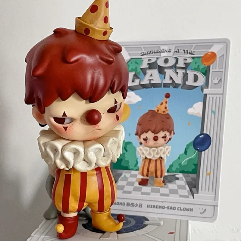 Pop MART POPLAND Gathering At The POP LAND - HIRONO SAD CLOWN | Shopee ...