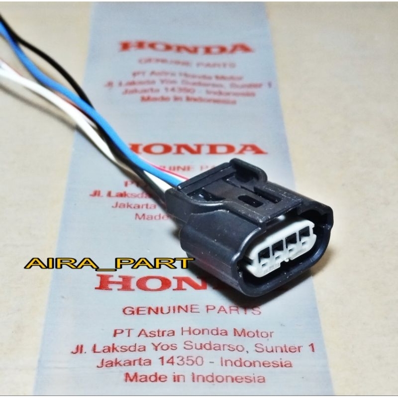 Sensor Socket iacv idle langsam throttle body pin 4 honda PCX/ADV/CB/CBR/CRF/Sonic/Supra GTR ...