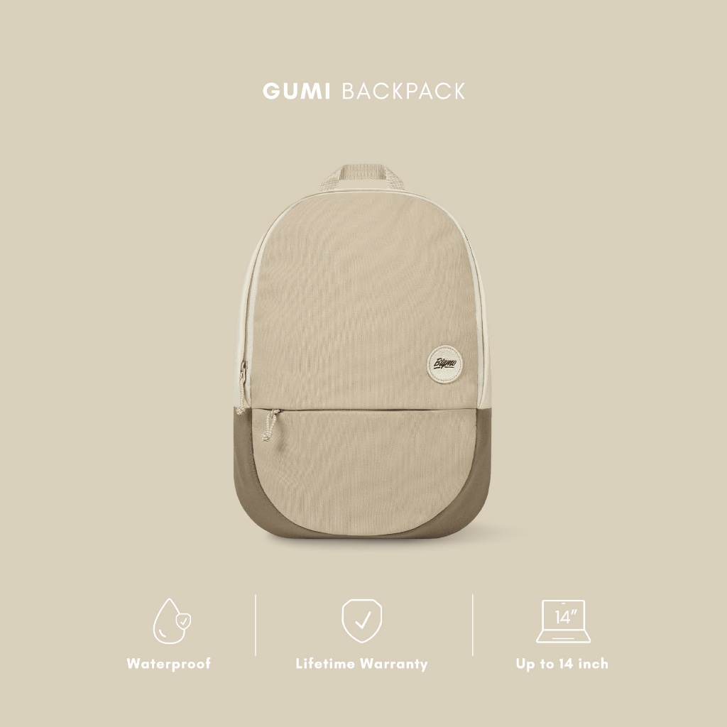 Bigmo Women's Backpack Water Resistant Water Proof Gumi Hazelnut ...