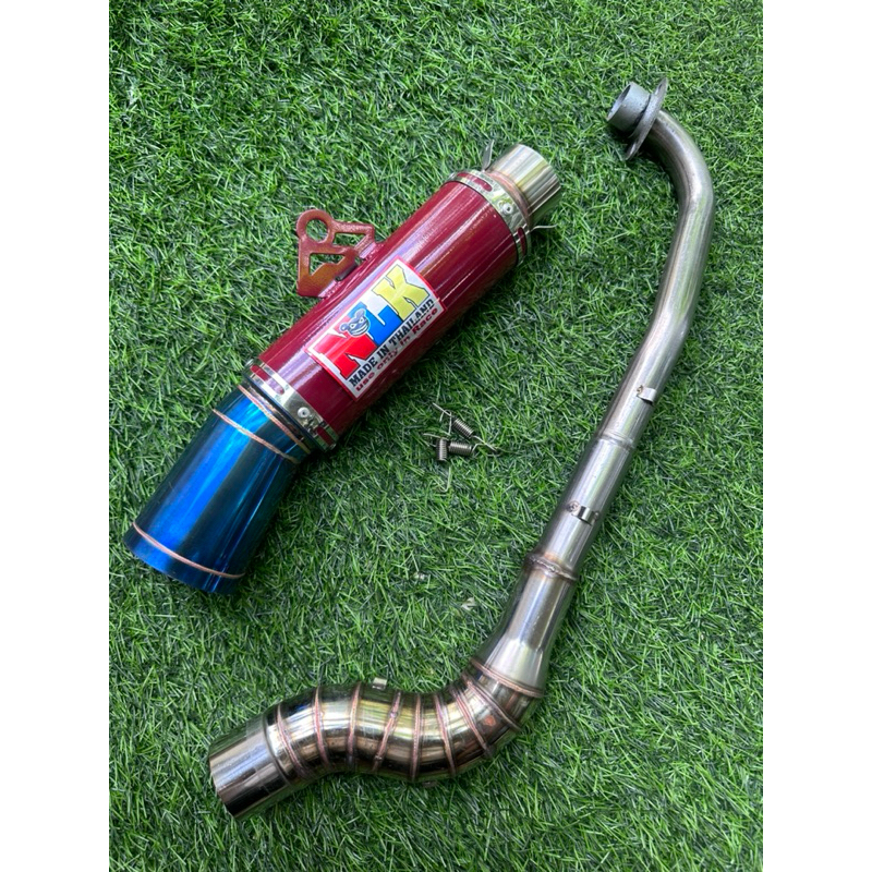 Nlk Pipe canister conical open specs exhaust Pipe for Wave 125 Xrm 110/ ...