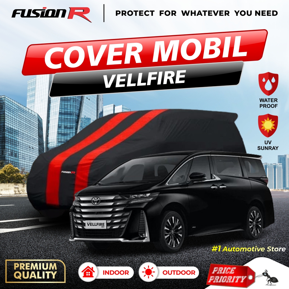Fusion R Body Cover Toyota Vellfire Waterproof Car Cover Anti-Water and ...