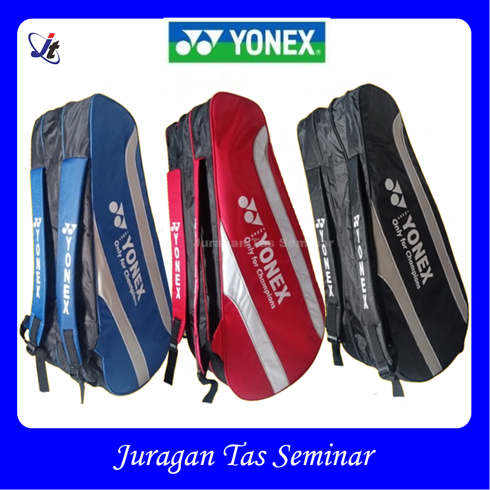 Yonex Badminton Racket Bag - 3-room Large Badminton Backpack | Shopee ...