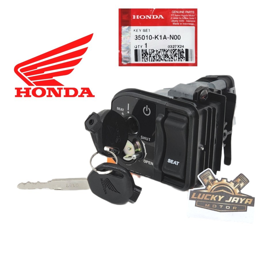 Beat Deluxe Led Ignition Lock New Pnp Genio 35010-K1A-100 Original AHM ...