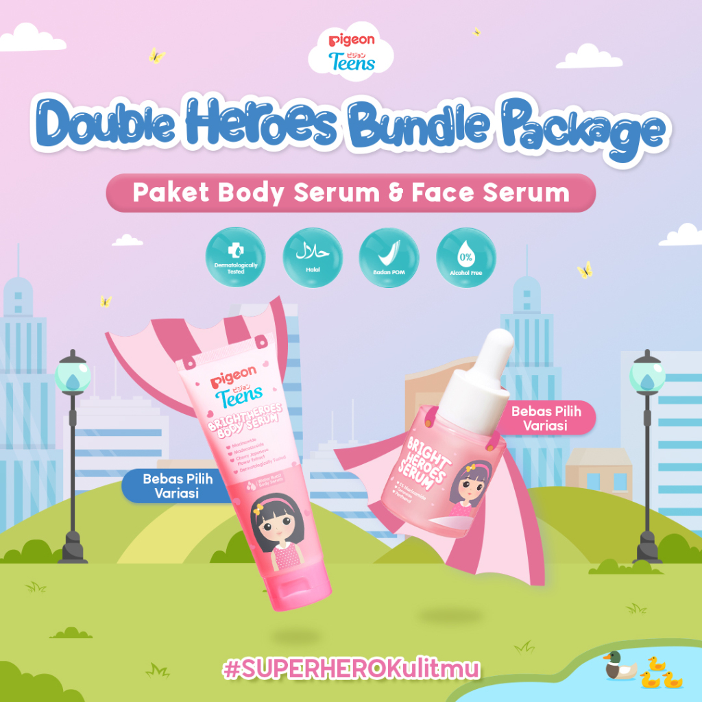 (ISI 2) DOUBLE HEROES BUNDLE PACKAGE| Teen Skincare & Body Care|Teen ...