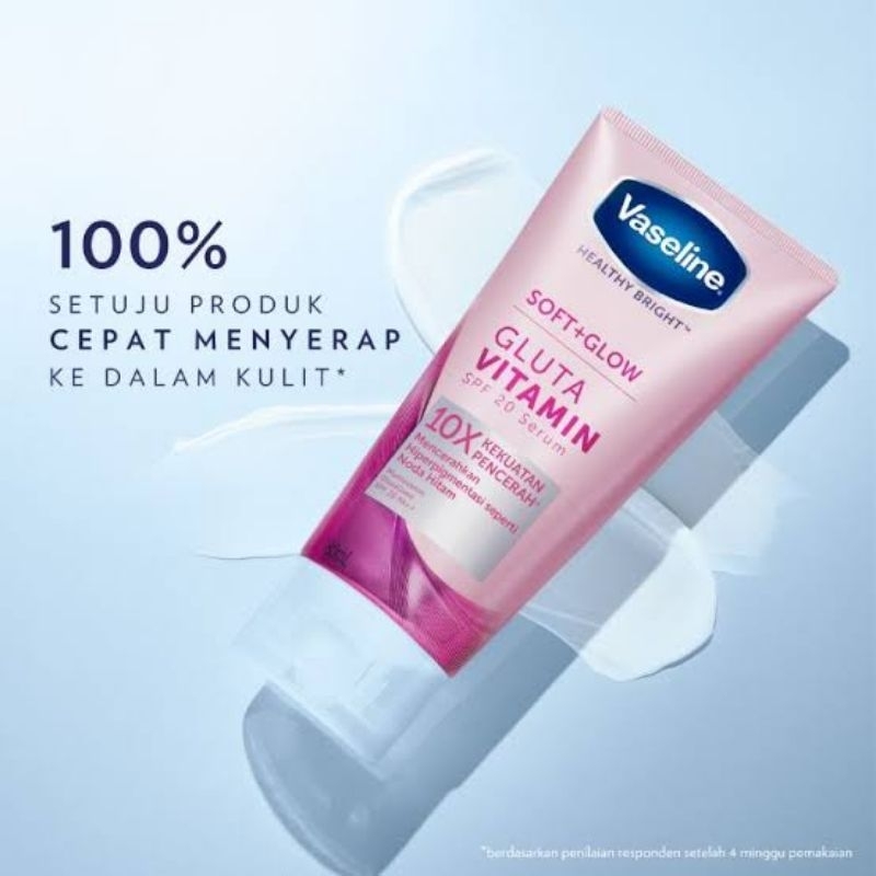 Vaseline Soft Glow Gluta Vitamin SPF 20 Body Serum 180 ML | Shopee Malaysia