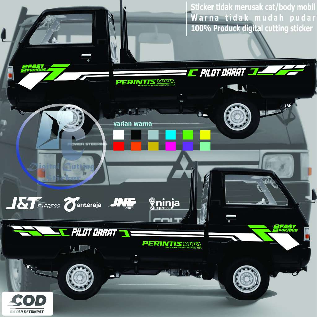 Pick UP Car STICKER PICK UP Land PILOT LIST BODY Side Car PICK UP ...