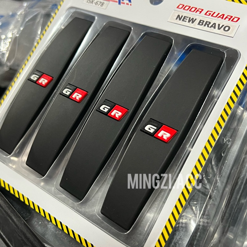 DOOR GUARD GR SPORT BRAVO NEW ISOKA BLACK BLACK CAR BODY DOOR PROTECTOR ...