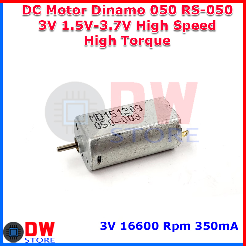 Dc Micro Motor Dynamo 050 RS-050 High Speed High RPM High Torque 3V 1 ...