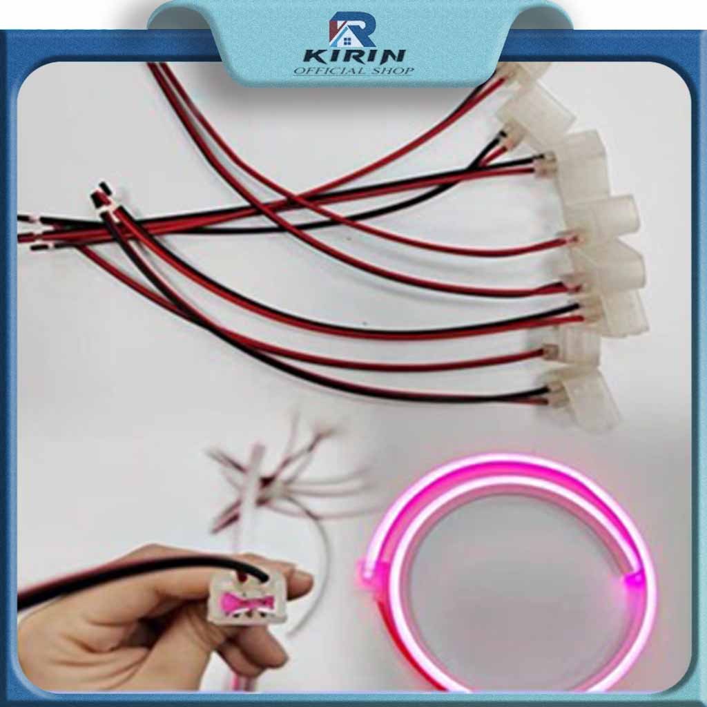 Cable Clamp Connector/Connector For DC 12V Neon Flex strip Solderless ...