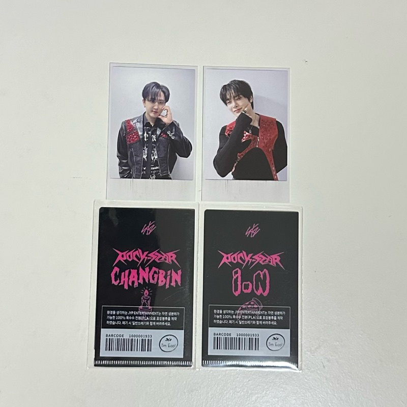 Stray Kids SKZ Rockstar Nemo JYPSHOP POB Photocard PC Changbin, I.N ...