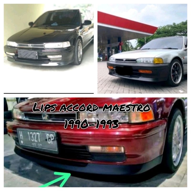 Honda accord maestro 1990-1993 front bumper lip Bodykit | Shopee Malaysia