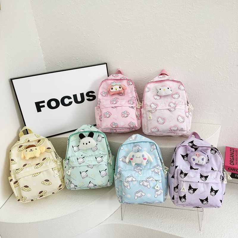 Sanrio School Backpack for Kindergarten and Elementary School Girls ...
