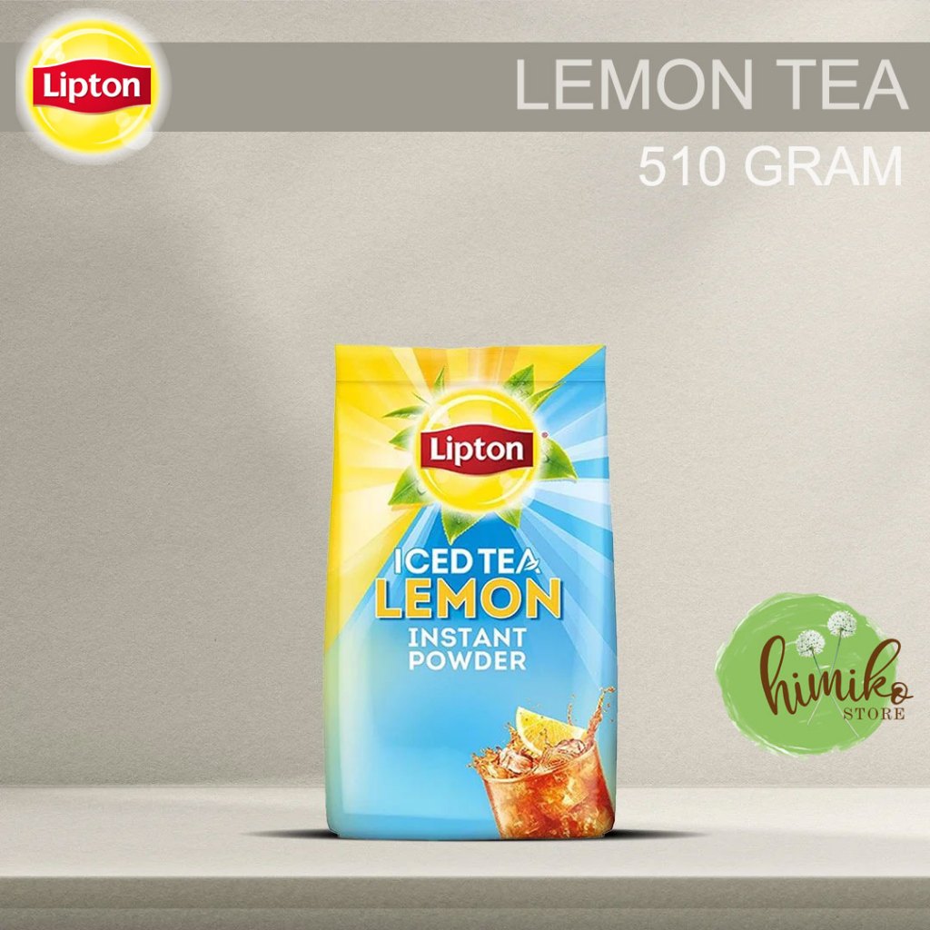 Lemon Tea Lipton Iced Tea Lemon 510 Gram Powder Resto Packaging ...