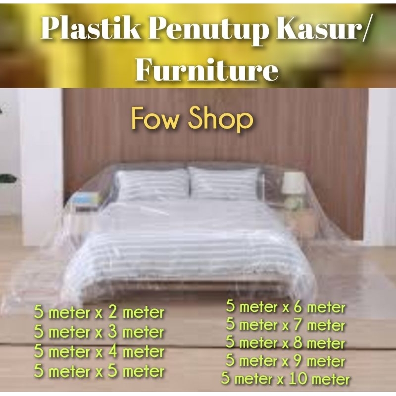 Plastic Mattress Wrap/Cover Furniture Sofa Table Wall Project | Shopee ...