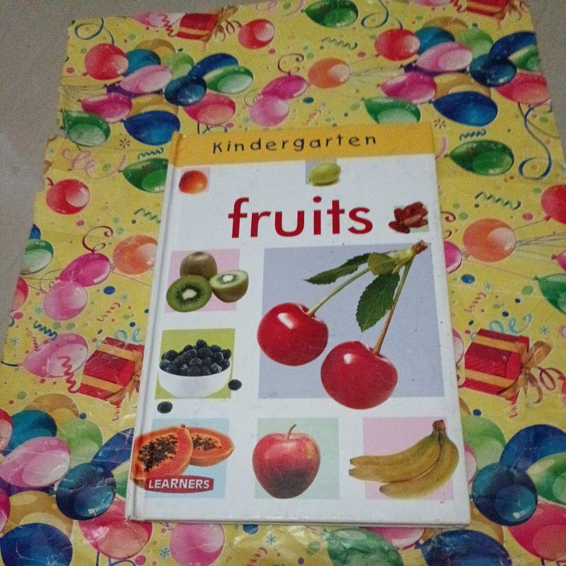 Kindergarten Fruits book | Shopee Malaysia