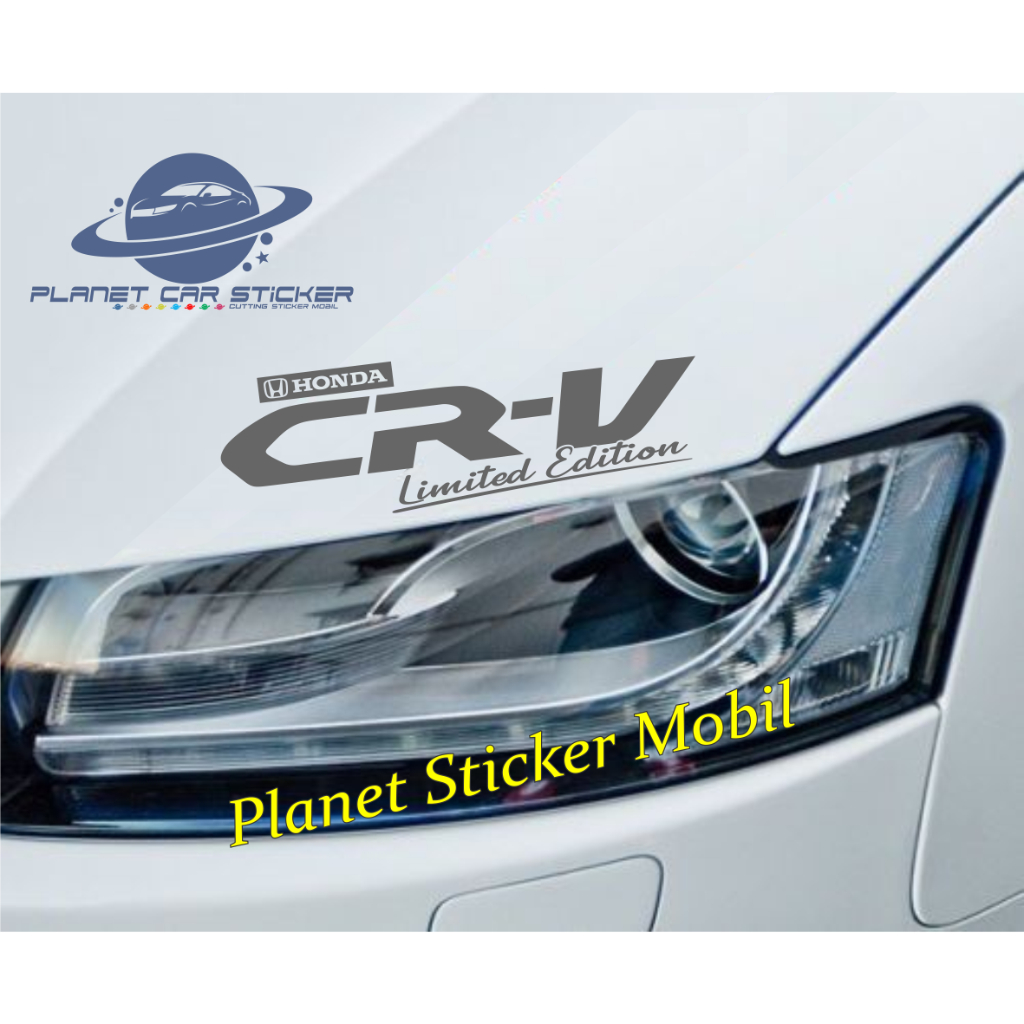 Crv sticker, honda crv car hood sticker, cr-v limited edition hood ...