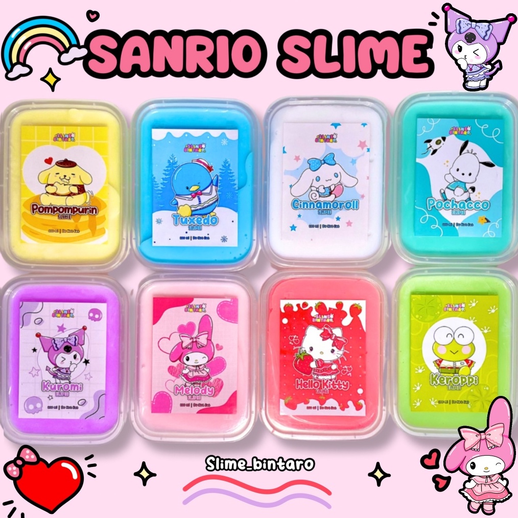 New PRODUCT TOFU SLIME SANRIO SLIME 2ml BY SLIME BINTARO TOFU SLIME ...