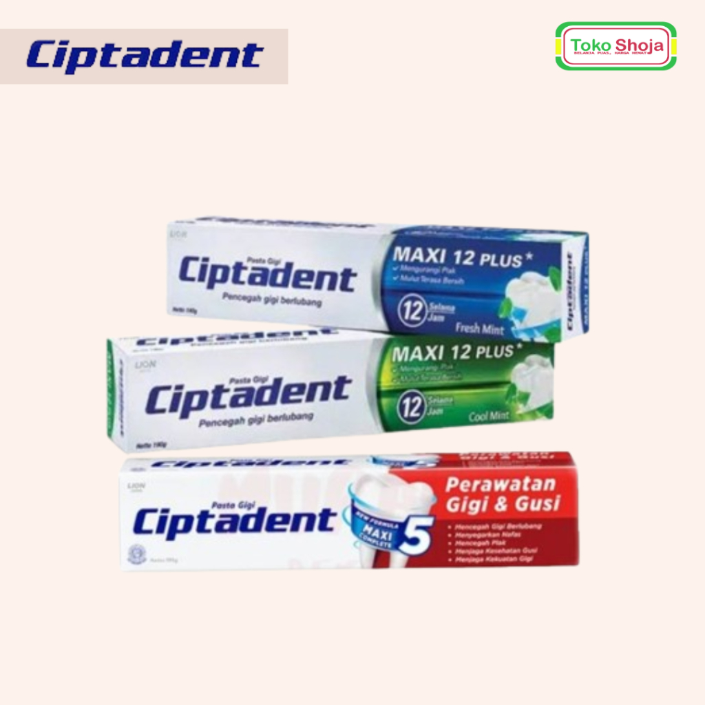 Ciptadent Toothpaste 75gram 1 Dozen | Shopee Malaysia