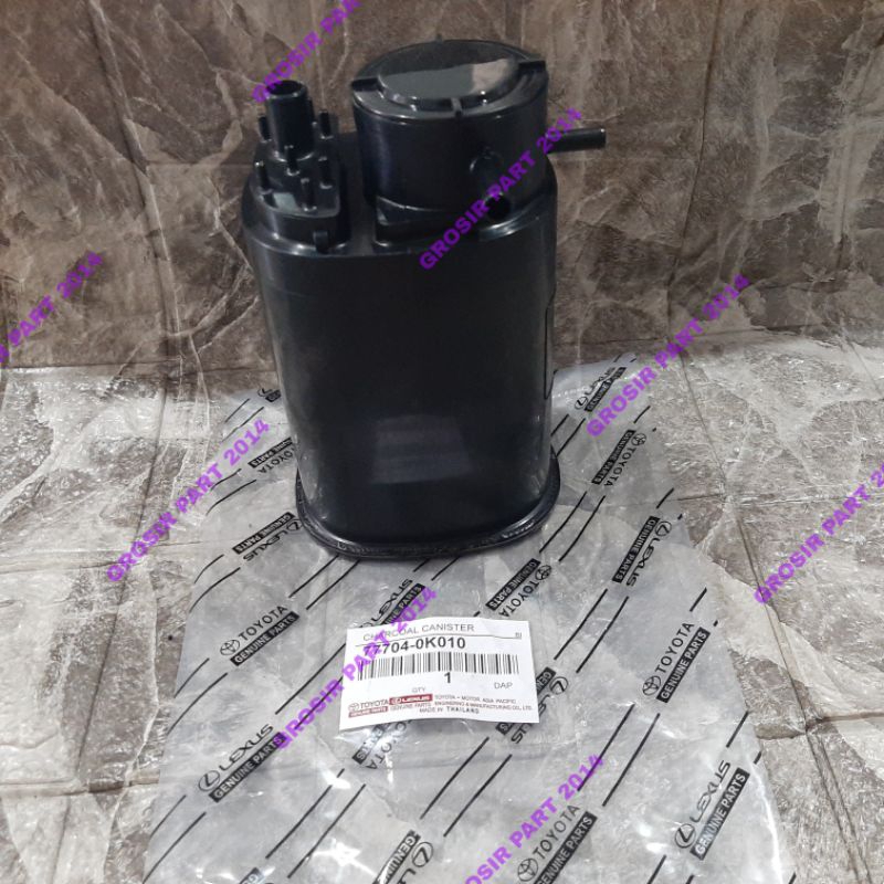 CHARCOAL CANISTER INNOVA HILUX FORTUNER ORIGINAL 77704-0K010 | Shopee ...