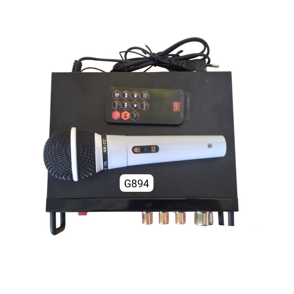 G894 ORIGINAL AMPLIFER MINI BONUS MIC MICROPHONE BLUETOOTH DIGITAL ...
