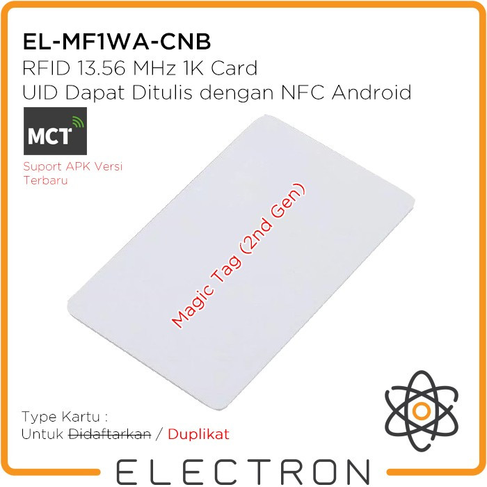 RFID 13.56 MHz 1K Card Android Rewritable UID NFC Writable Clone Copy Access Card Mifare Classic ...
