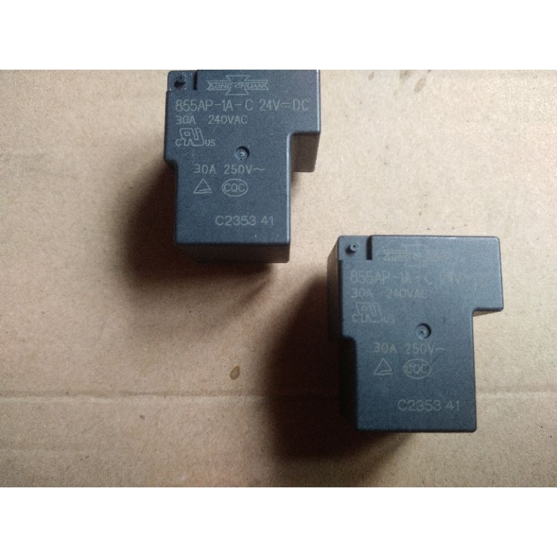 Relay 30A 240VAC 24vdc 250V | Shopee Malaysia