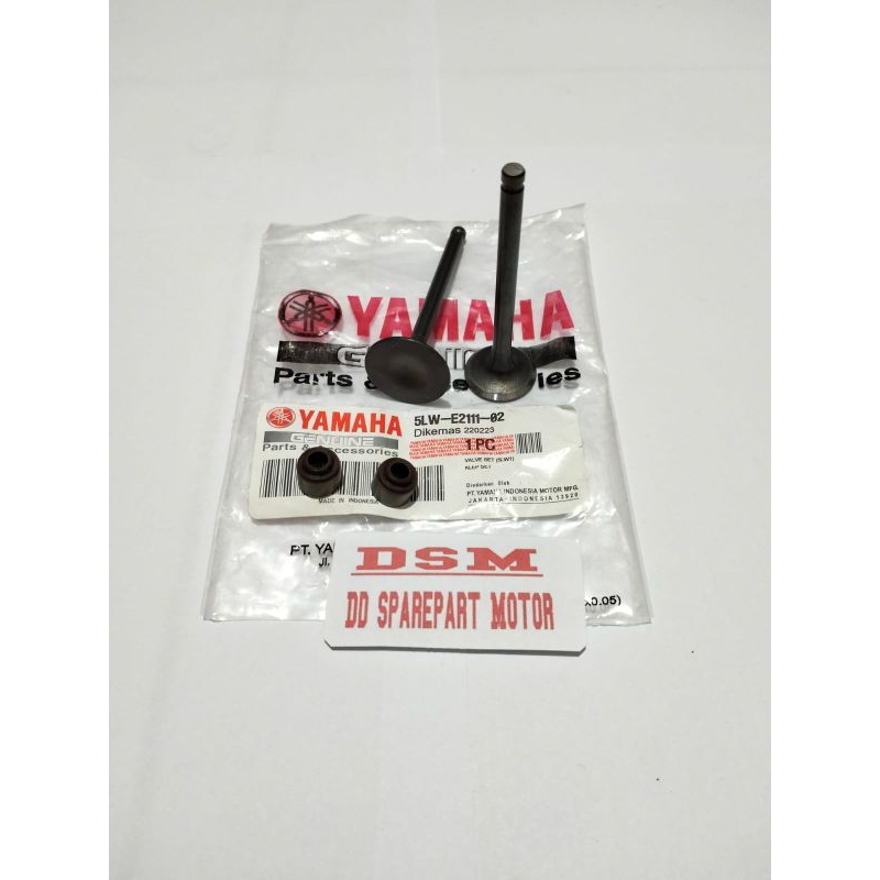 Umbrella VALVE SET+SEAL KELP SET YAMAHA MIO SPORTY SMILE SOUL NOUVO FINO Carburetor OLD 5LW 5TL ...