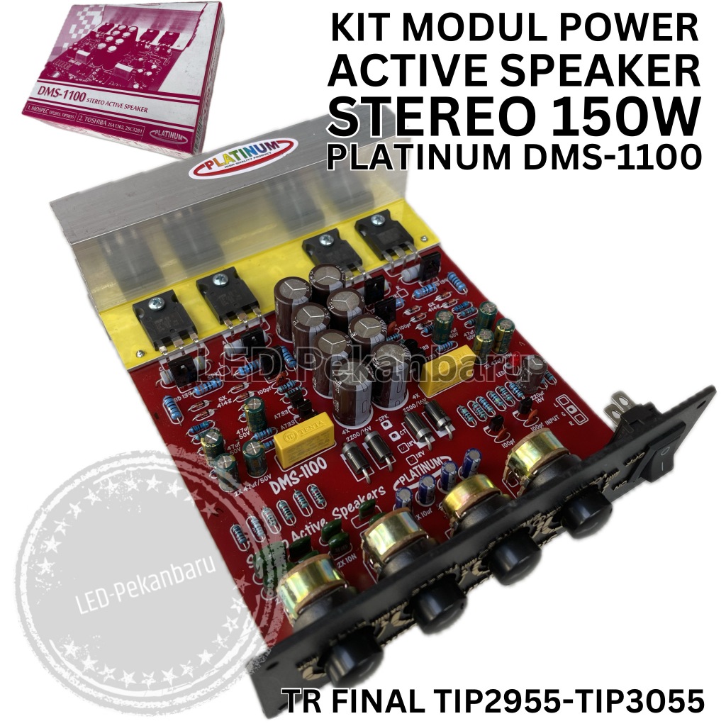 Audio KIT ACTIVE SPEAKER MODULE 150W STEREO AMPLI ASSEMBLY TR FINAL ...