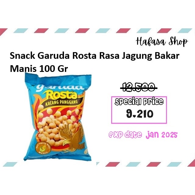Garuda ROSTA SNACK Sweet Grilled Corn Flavor 95GR | Shopee Malaysia