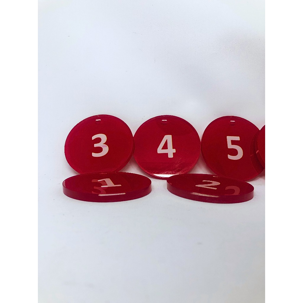 Sign Number Locker Room Or Wardrobe Custom Acrylic UV Print | Shopee ...