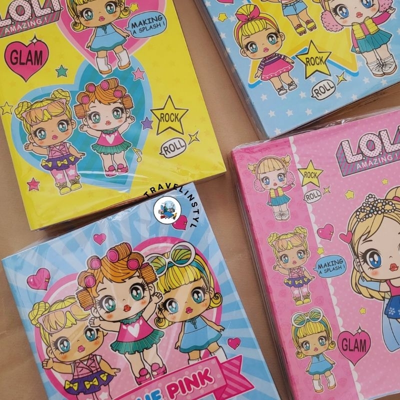 Lol Paper Star Notebook contains 58 sheets (unit) | Shopee Malaysia