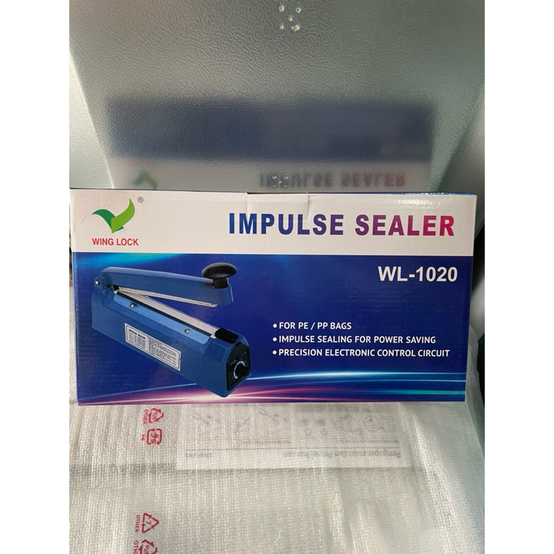 Impulse Sealer Wing Lock 20CM WL-1020 Snack Plastic Sealer 20CM 200MM ...