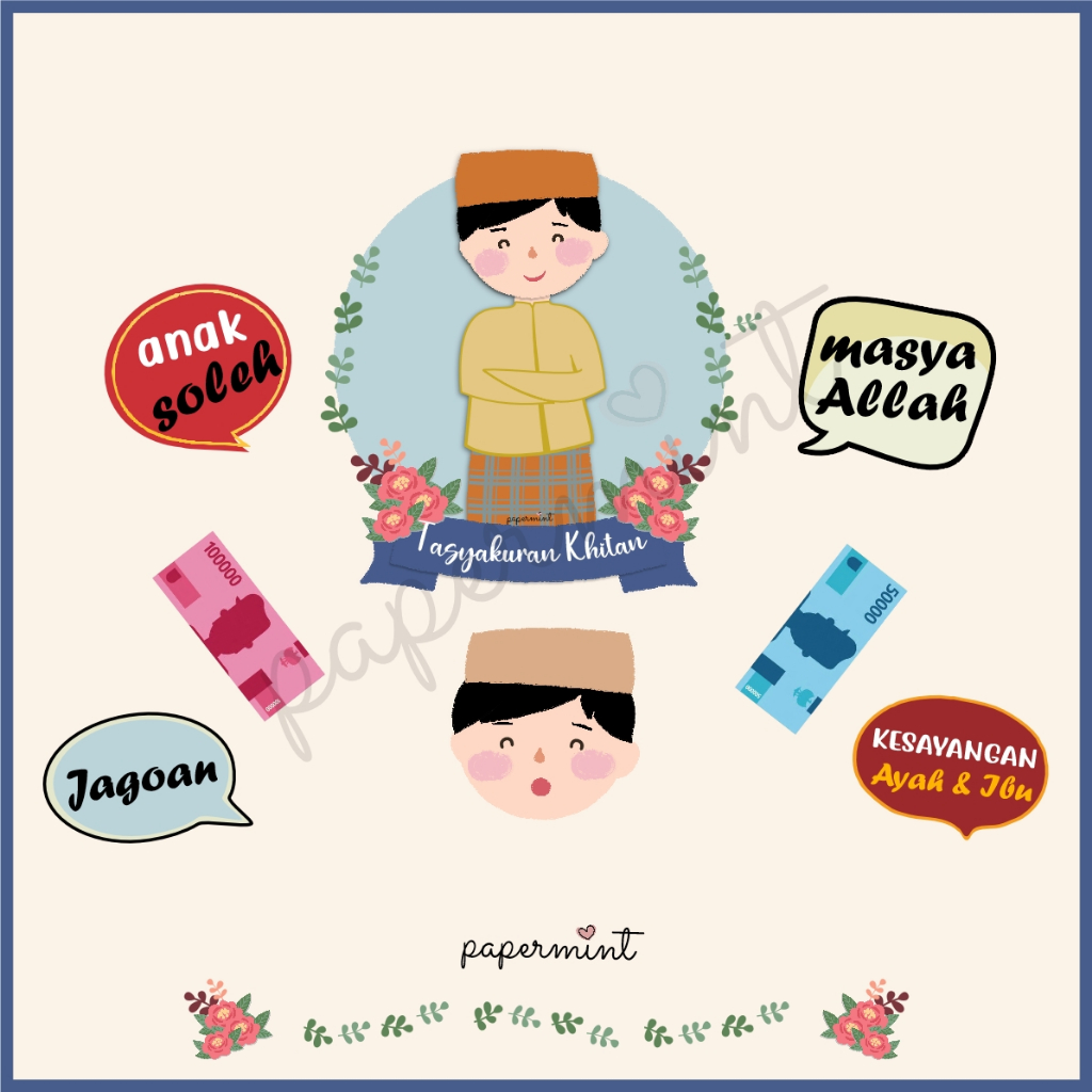 Circumcision TASYAKURAN CAKE TOPPER | Shopee Malaysia