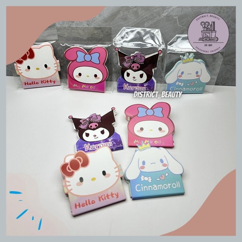 Sanrio Head STICKY NOTES Cute SANRIO MINI MEMO Paste | Shopee Malaysia