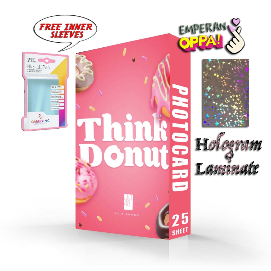 [2 Sides] Photocard JKT48 Thing Donut Ver 2 Contains 25 Pcs | Shopee ...