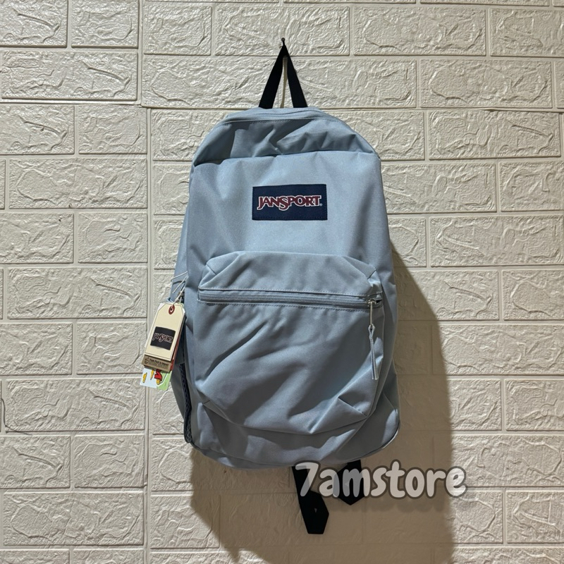 Jansport Cross Town Blue Dusk Original Backpack/Backpack | Shopee Malaysia