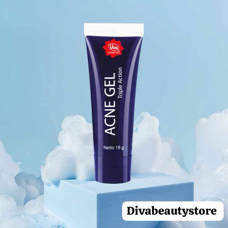 Viva Acne Gel 15g Triple Action ORIGINAL | Shopee Malaysia