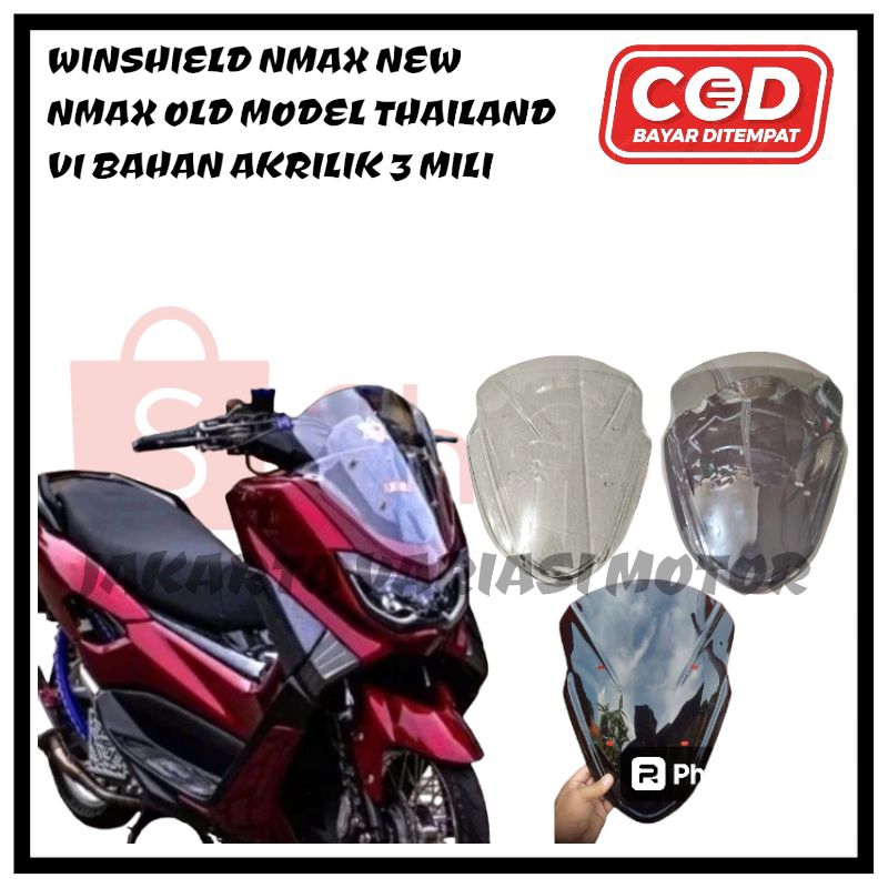 Windshield Variation nmax old & nmax new model thailand V1 Material ...