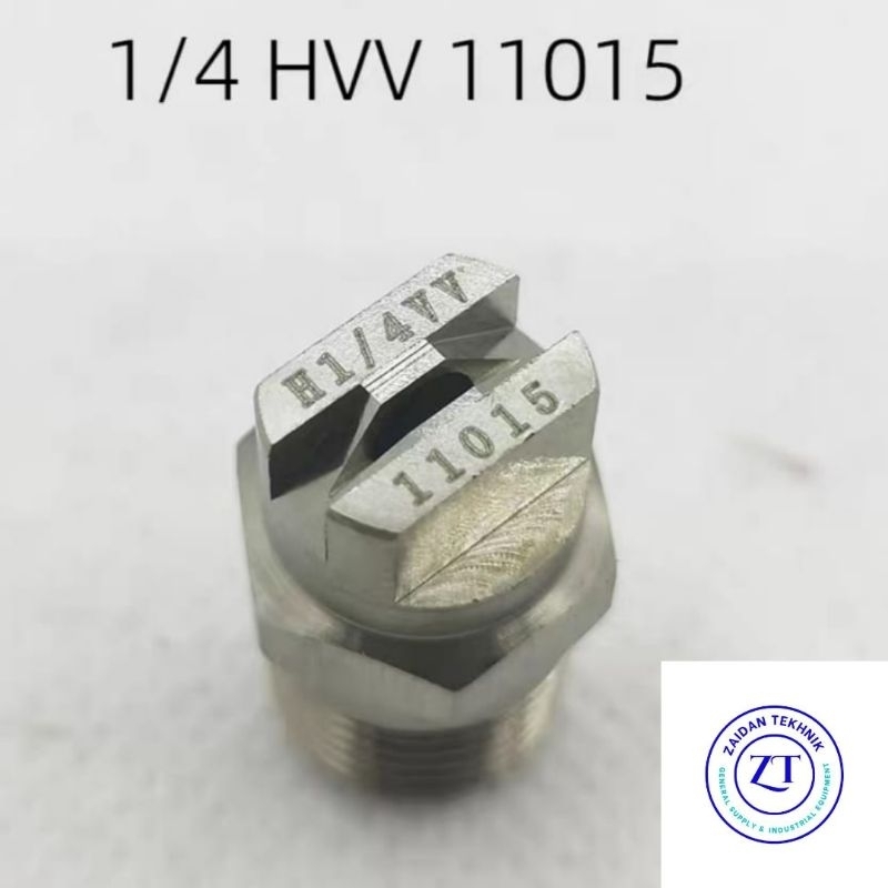 1/4" 11015 Stainless Steel V Jet Nozzle, Water Flat Fan Vee Jet Spray ...