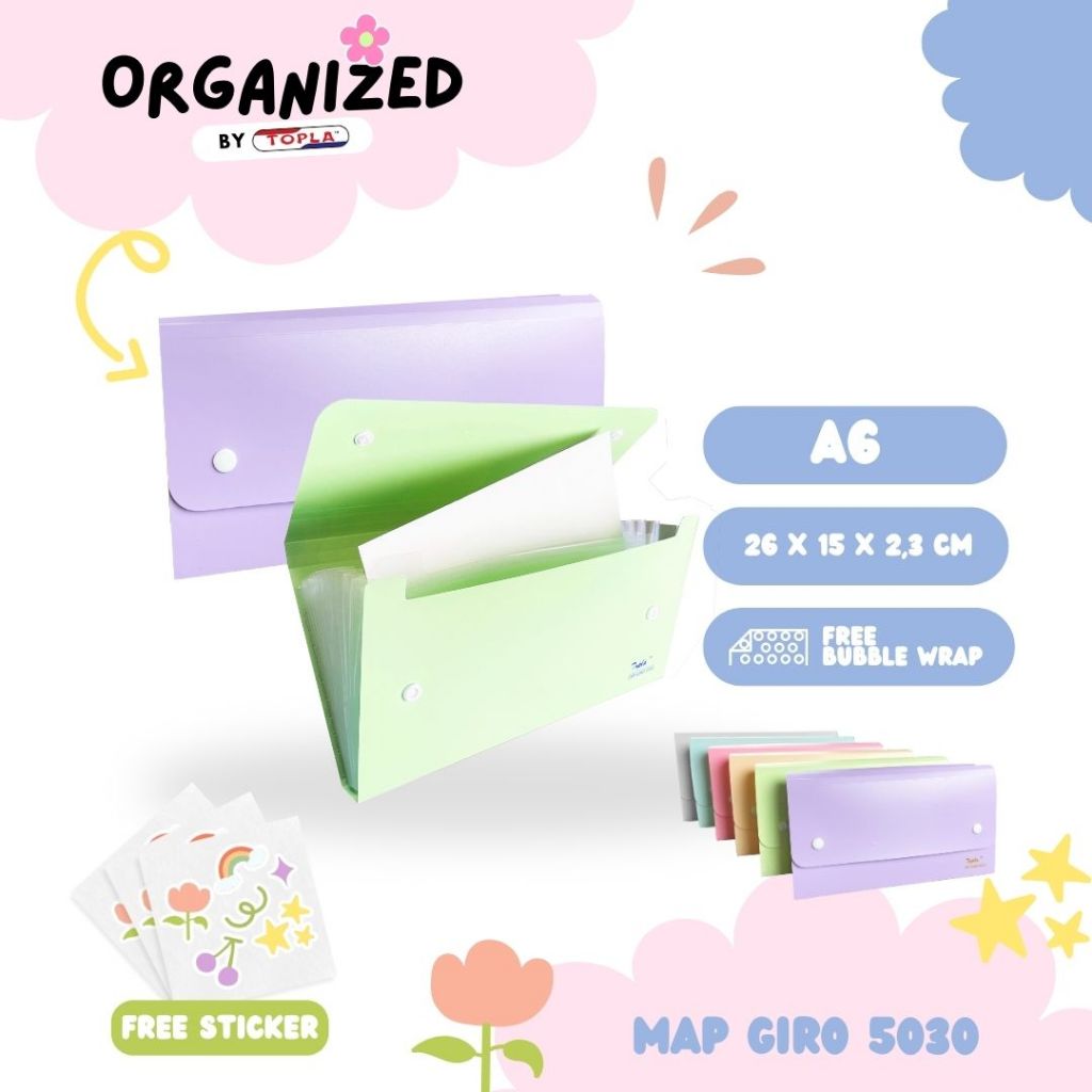 GIRO Folder gyro 5030 monthly money storage wallet check note gyro bank ...