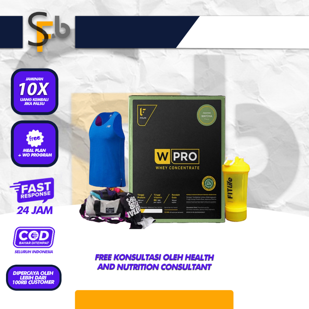 Fitlife Wpro 50 Serving Whey Pro Protein 3,3 Lbs 1,5 KG | Shopee Malaysia